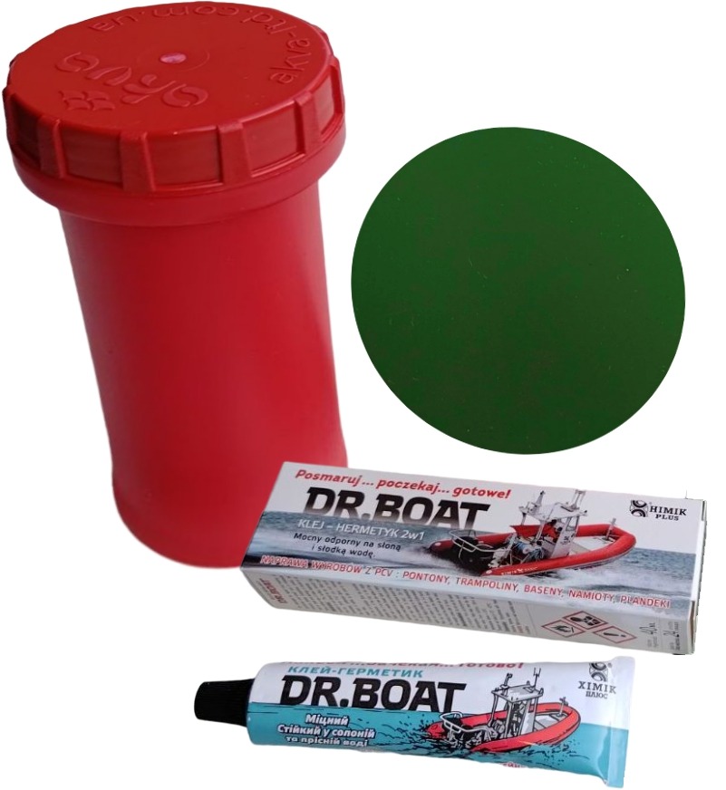 Reparaturset Kleber Dr.Boat + Flicken PVC für Schlauchboot Kajak ...